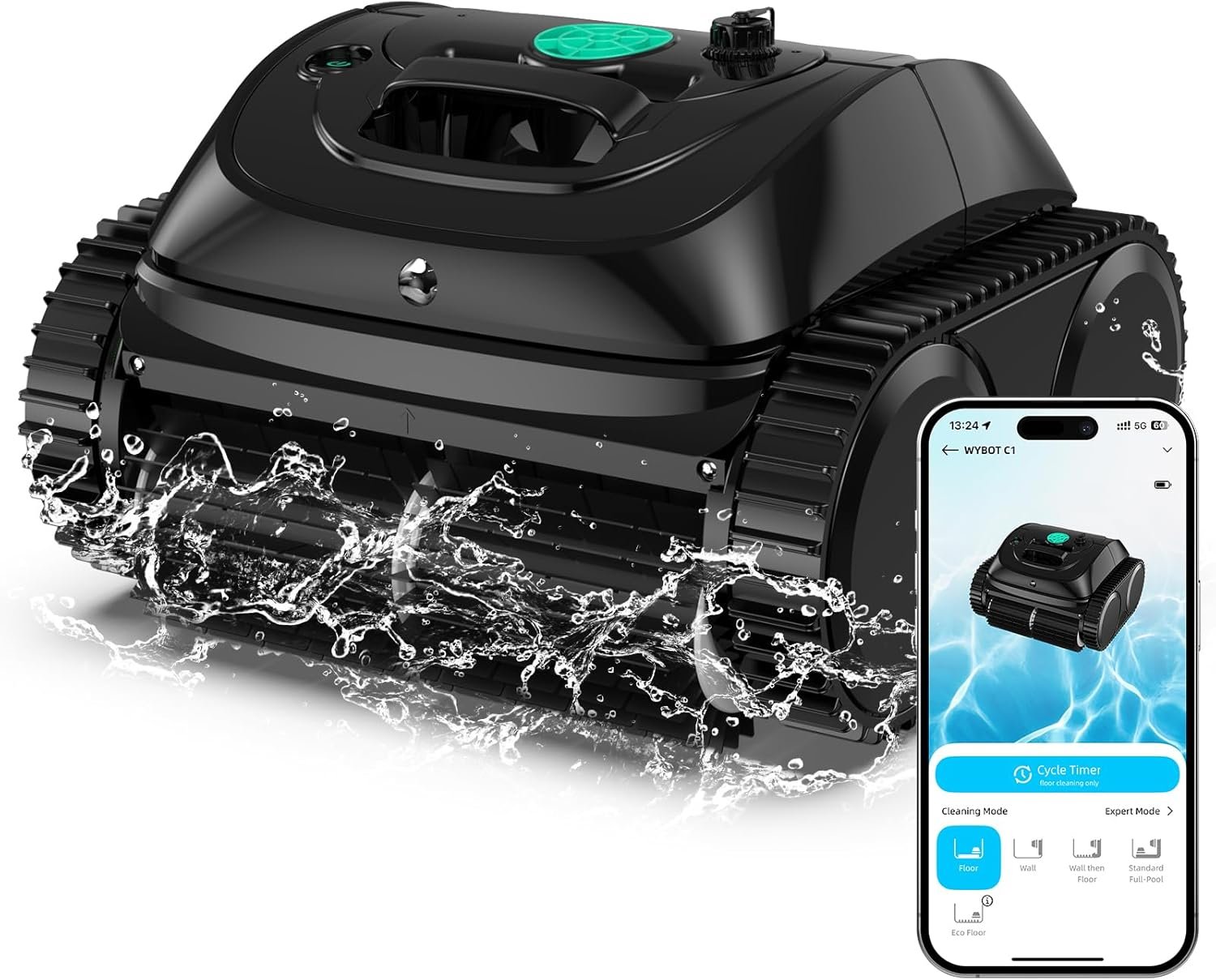 WYBOT C1 Cordless Robotic Pool Cleaner - The Best Product Reviews